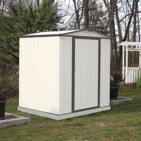 Arrow Ezee Shed 6 Ft W X 5 Ft D Metal Storage Shed And Reviews Wayfairca