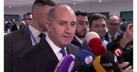 Радев Тонът с президента на РСМ трябва да се възприеме и от