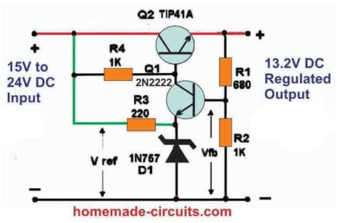 Voltage Regulator Circuits And Projects Homemade Circuit Projects