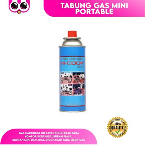 Jual Tabung Gas Mini Portable Gas Kaleng Serbaguna Shopee Indonesia