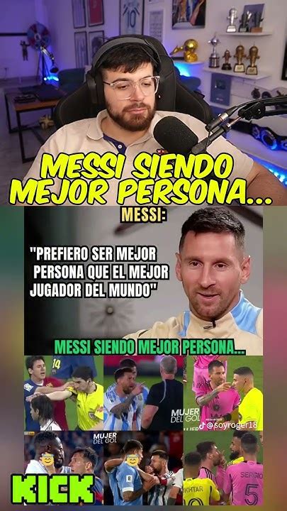 Messi Siendo Mejor Persona Lionelmessi Messi Cristianoronaldo Cr7