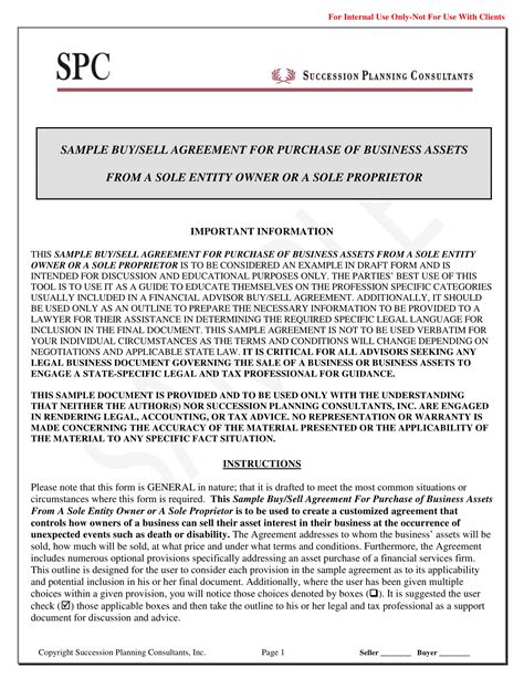 Sole Mandate Agreement Template