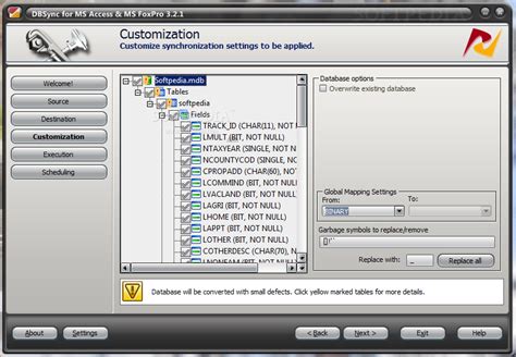 Dbsync For Ms Access And Ms Foxpro Download Free Windows 345