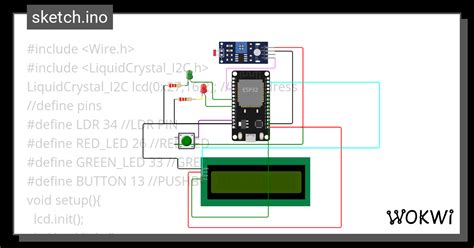 lab1 led copy wokwi esp32 stm32 arduino simulator