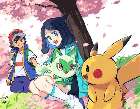 Pokémon Un Encuentro En Paldea Ash X Liko Capítulo 5 Un Vínculo