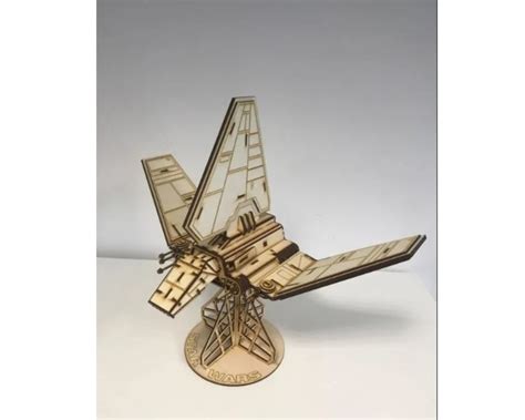 Shuttle Star Wars Quebra Cabeça 3d Miniatura Elo7