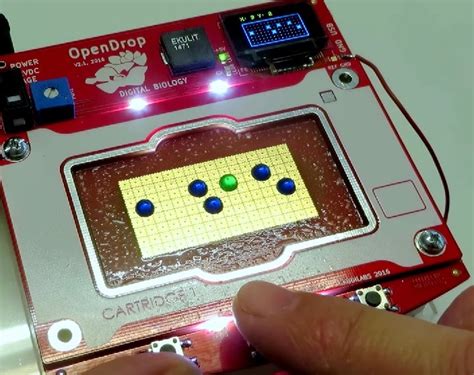 8 Bit Frogger Game On A Digital Microfluidics Device Arduino Blog