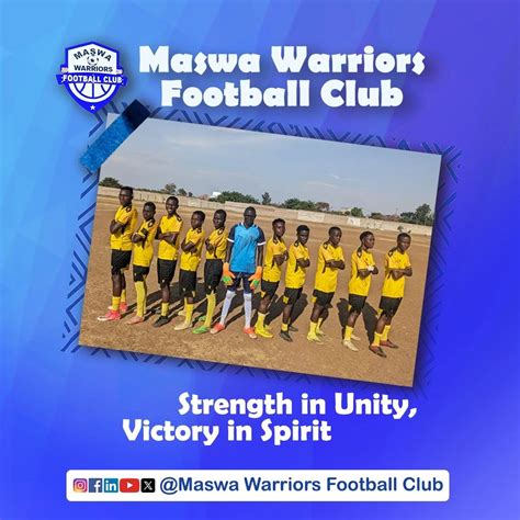 Good Bless 🙏🏽 Maswa Warriors Football Club