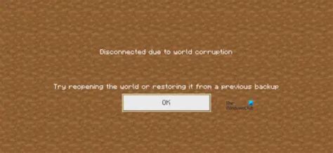 How To Fix Minecraft Corrupted World