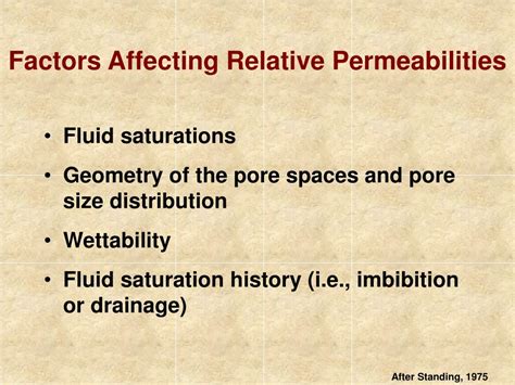 Ppt Introduction To Effective Permeability And Relative Permeability
