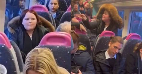 Ruby Docherty Australian Girl On Train OG TikTok Viral Video Creates Outrage
