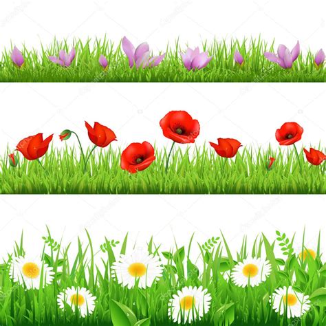 Grass Bottom Border