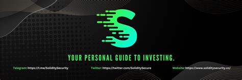 Introducing Solidity Security Your Personal Guide To Investing By Soliditysecurity Medium