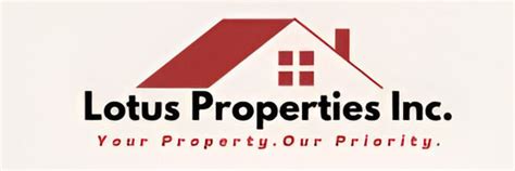 Lotus Properties Inc Your Property Our Priority