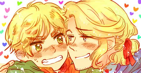 Aph ふつえ詰め ひつきのマンガ フラアサ フランシス・ボヌフォワ アーサー・カークランド Pixiv