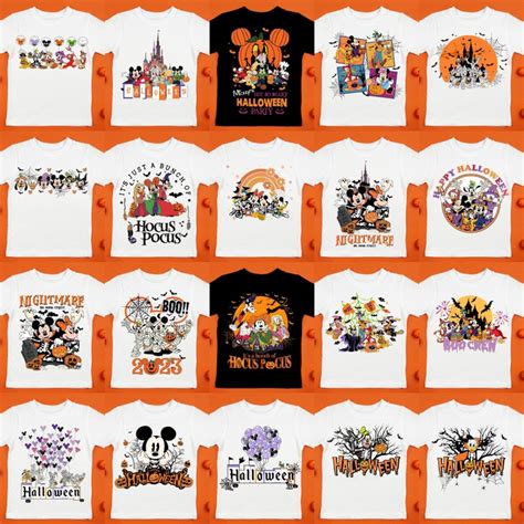 20 Plantillas Playeras Halloween Disney Chamuco Creativo