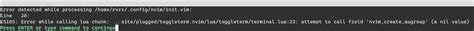 toggleterm with vim plug r neovim
