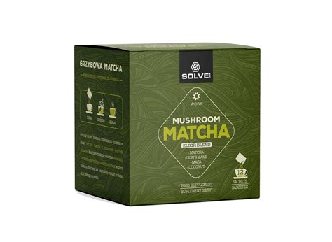 Solve Labs Matcha Mushroom Elixir 12sasz Strefa Supli