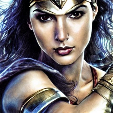 Krea Ai Gal Gadot As Wonder Woman By Luis Royo
