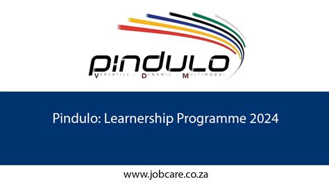 Pindulo Learnership Programme 2024 Jobcare