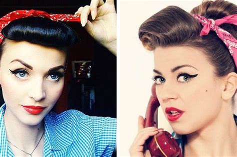 Tutorial Para Lograr El Peinado Pin Up Perfecto Revista Cromos