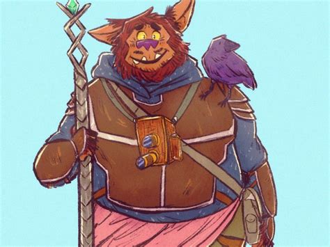 Friendly Bugbear Furry Art Character Inspiration Character Design