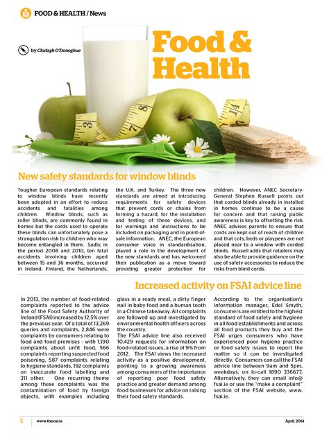 Food And Health Consumers Association Of Ireland