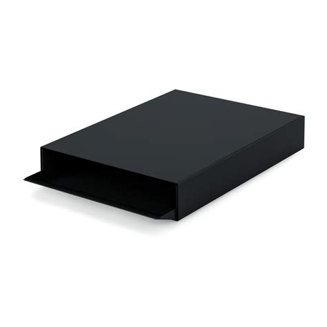 Stacker Tray Ral 7021 Black Grey Manufactum