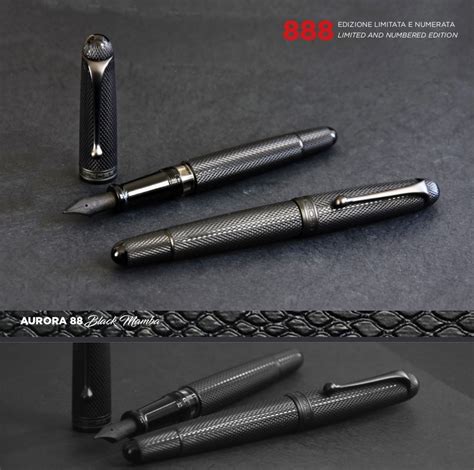 Aurora 88 Black Mamba Limited Edition Fountain Pen The Nibsmith