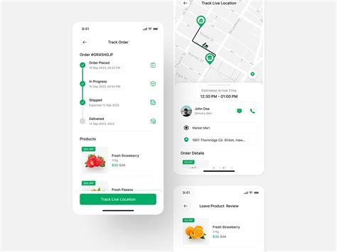 Grocery Delivery App UI Design Grocery Mobile App UI Behance