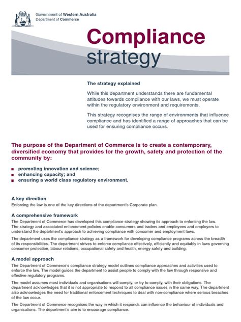 Compliancestrategy Download Free Pdf Regulatory Compliance