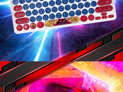 Infothink Spider Man Wireless Keyboard