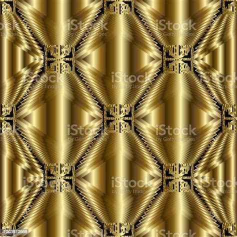 골드 3d 그리스 벡터 원활한 패턴 0명에 대한 스톡 벡터 아트 및 기타 이미지 0명 기하 도형 마름모 Istock
