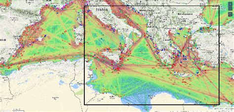 Figure 1 From A Network Abstraction Of Multi Vessel Trajectory Data For Detecting Anomalies