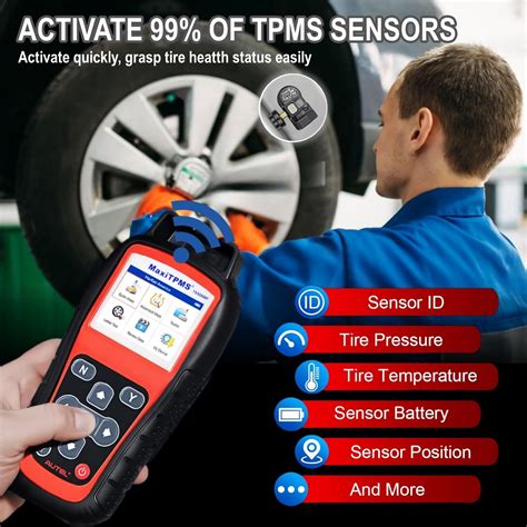 Autel Maxitpms Ts508wf Tpms Relearn Tool 2023 Newest Wifi Upgrade Of Ts508 Ts501 Ts408 Activate