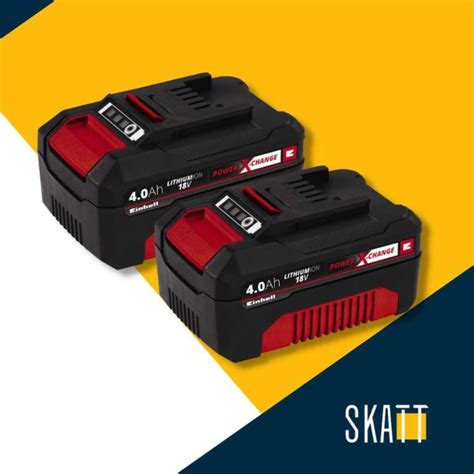 2x 18v 40 Ah Pxc Twinpack 2 Baterije U Setu Skatt Trgovina Alata