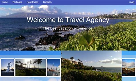 Github Syuzykhtml Css Javascript Website A Website Created For A Fictional Travel Agency