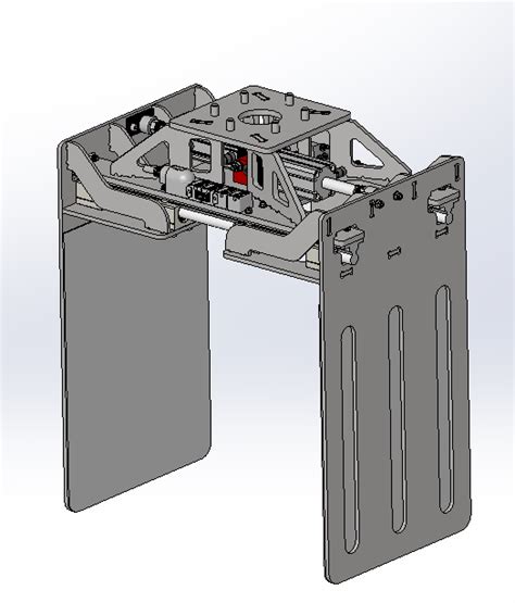 机器人端拾器平行开闭3d模型下载 制造云