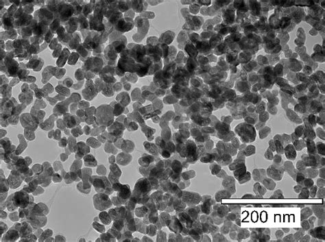 Transition Electron Microscopy Image Of The As Prepared Pr 3 Laf 3 C