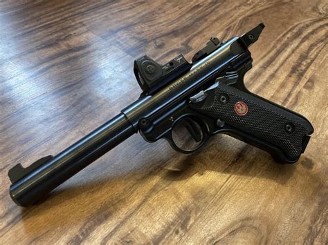 My Ruger Mkiv Target W Rmr R Guns