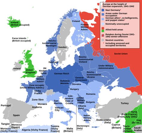 File World War Ii In Europe 1942 Svg Wikipedia