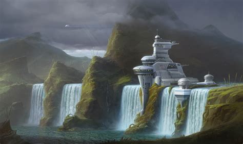 Wallpaper Oleksii Shuhurov Fantasy Art Landscape Digital Art
