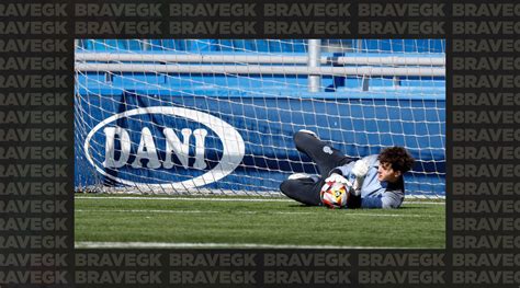 Young Goalkeeper Yegor Krapivin In Brave Gk Gloves At Espanyol