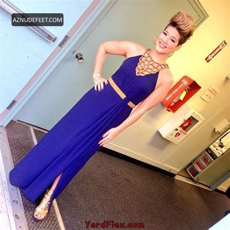 Tessanne Chin Feet Aznudefeet