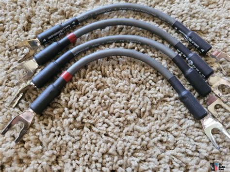 Wireworld Equinox 8 Speaker Cable Jumpers Silver Spades For Sale Us