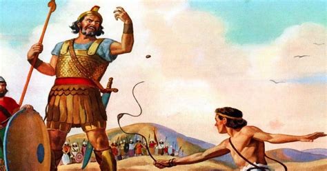 David Y Goliat A En La Biblia