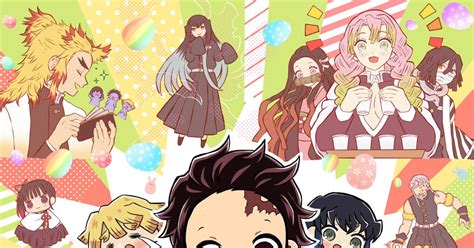鬼滅の刃 【82日輪6新刊】ちーさいかまぼこ隊のおつかい あおみどろのマンガ 竈門炭治郎 冨岡義勇 我妻善逸 Pixiv