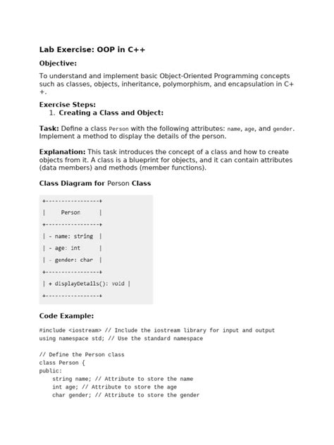 Lab Exercise 01 Pdf Class Computer Programming Method Computer