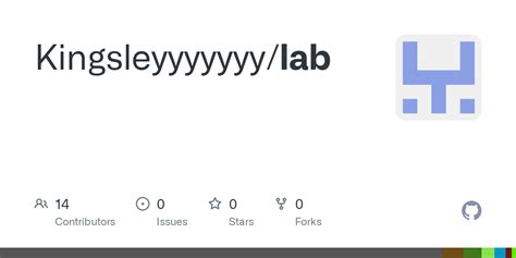 Github Kingsleyyyyyyylab