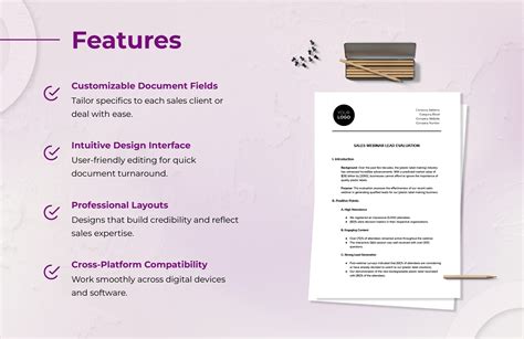 Sales Webinar Lead Evaluation Template In Word PDF Google Docs